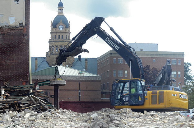 Former Wean headquarters site razed | News, Sports, Jobs - Tribune ...
